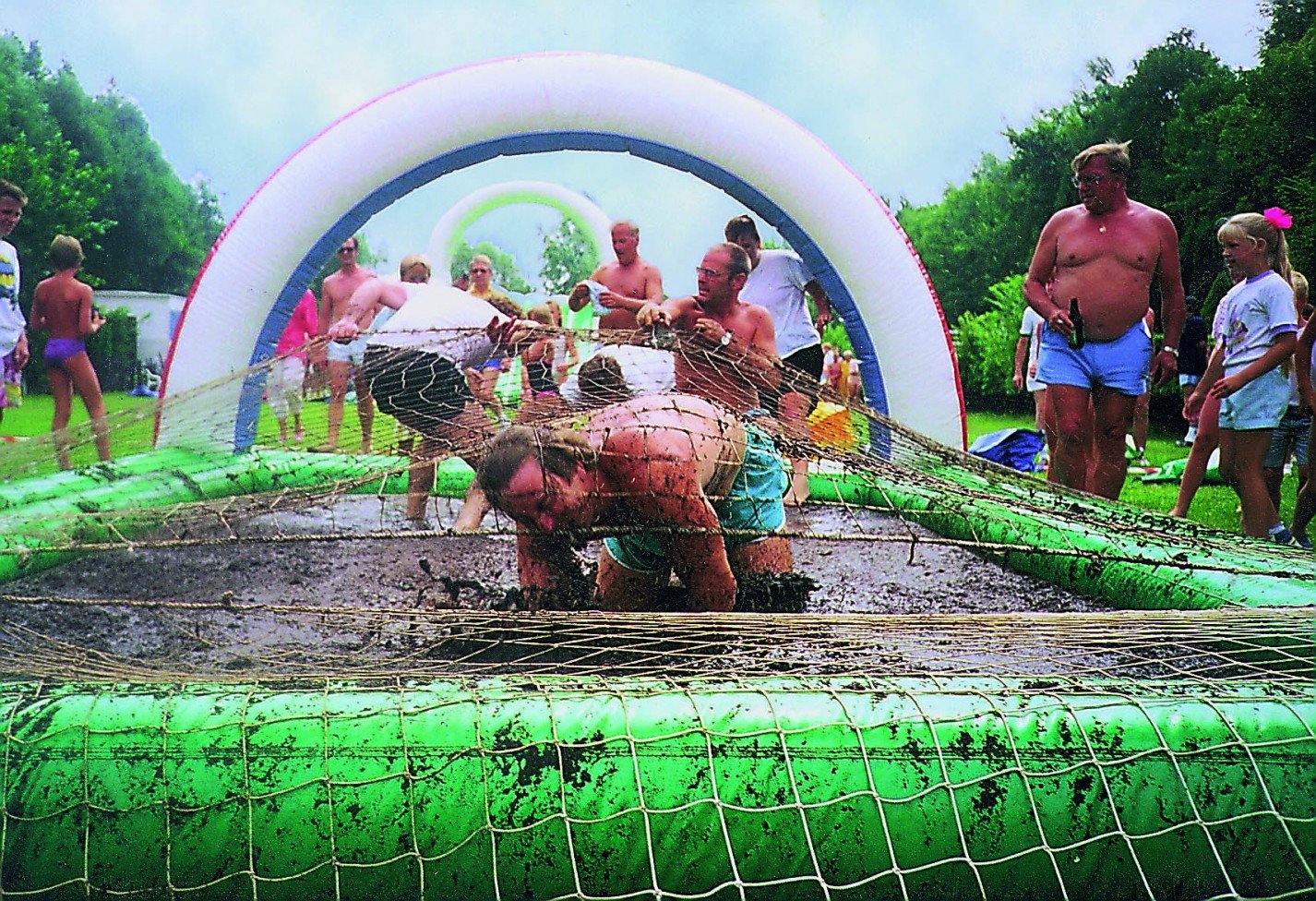 Modderbad met net (excl. turf) - Attractie.com